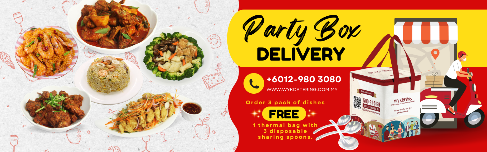 Party Box | Catering For Small Party KL & PJ - WYK Catering